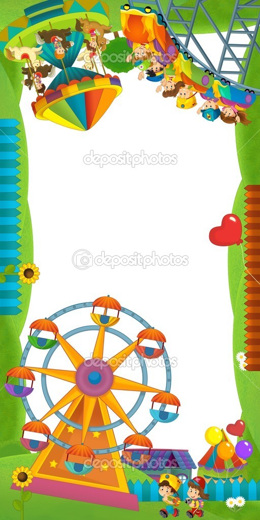 The funfair frame — Stock Photo © illustrator_hft #21286035