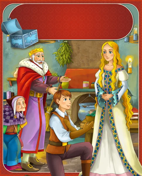 The goose-girl at the well Stock Illustration by ©illustrator_hft #46391409