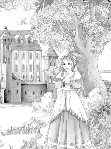 Princess Drawings In Pencil