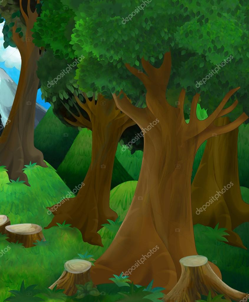 Fable stage - cartoon illustration Stock Photo by ©illustrator_hft 43460487