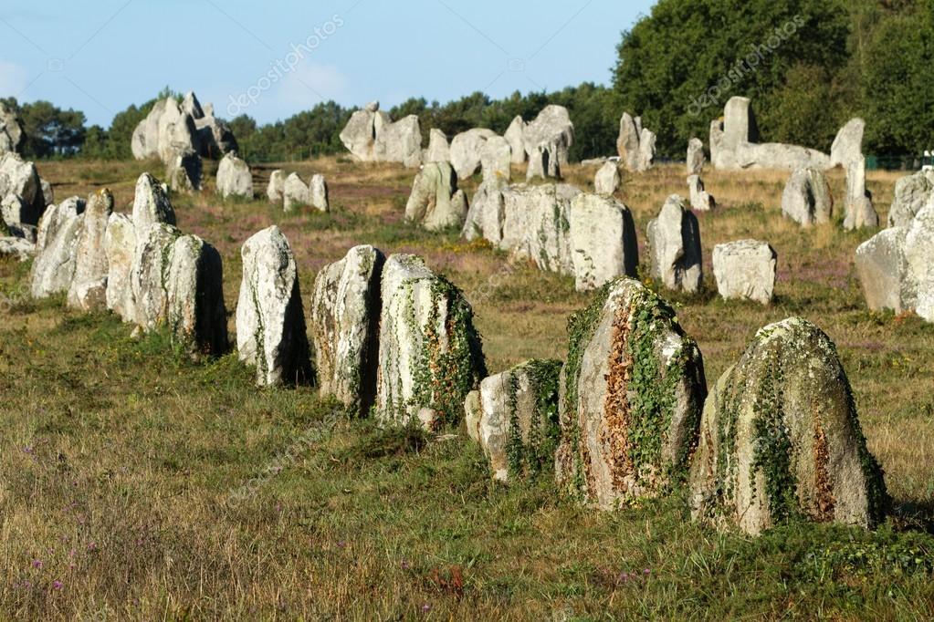 Megálitos de Carnac — Fotografias de Stock © smithore #13372139