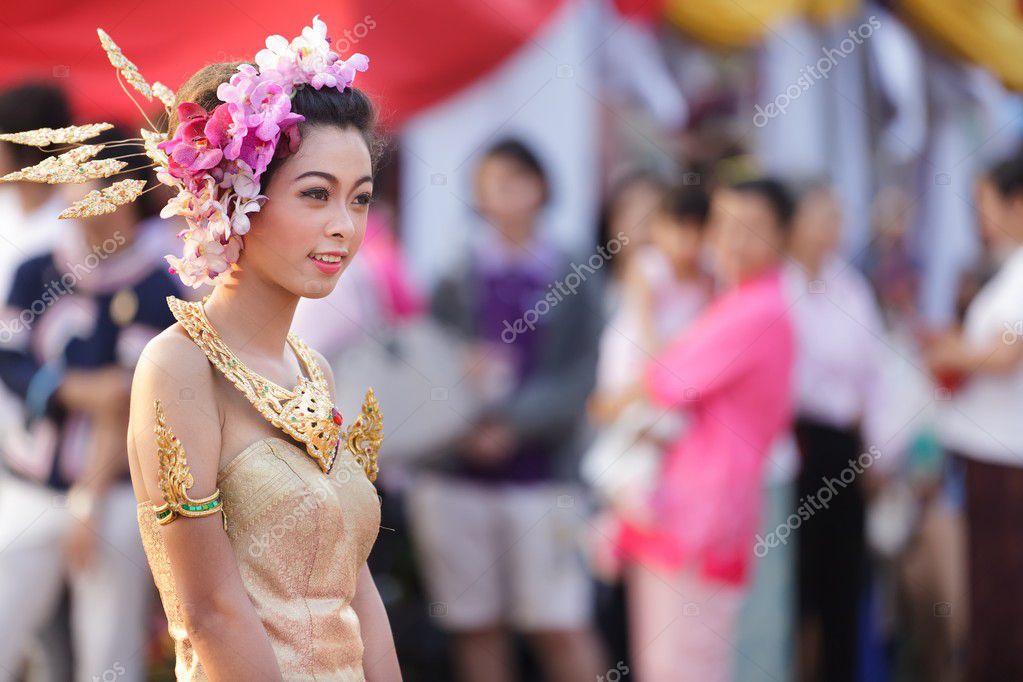 Thai traditional festival — Stock Editorial Photo © smithore #13382609