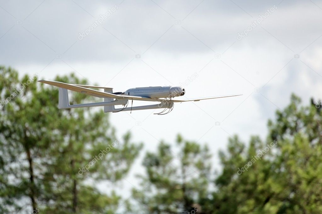 Uav drone plane flying — Stock Photo © smithore #13910156