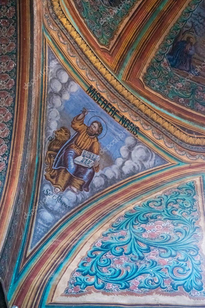 TEOTITLAN DEL VALLE, OAXACA, MEXICO- 23 DE MAYO DE 2022: Parte de la ...