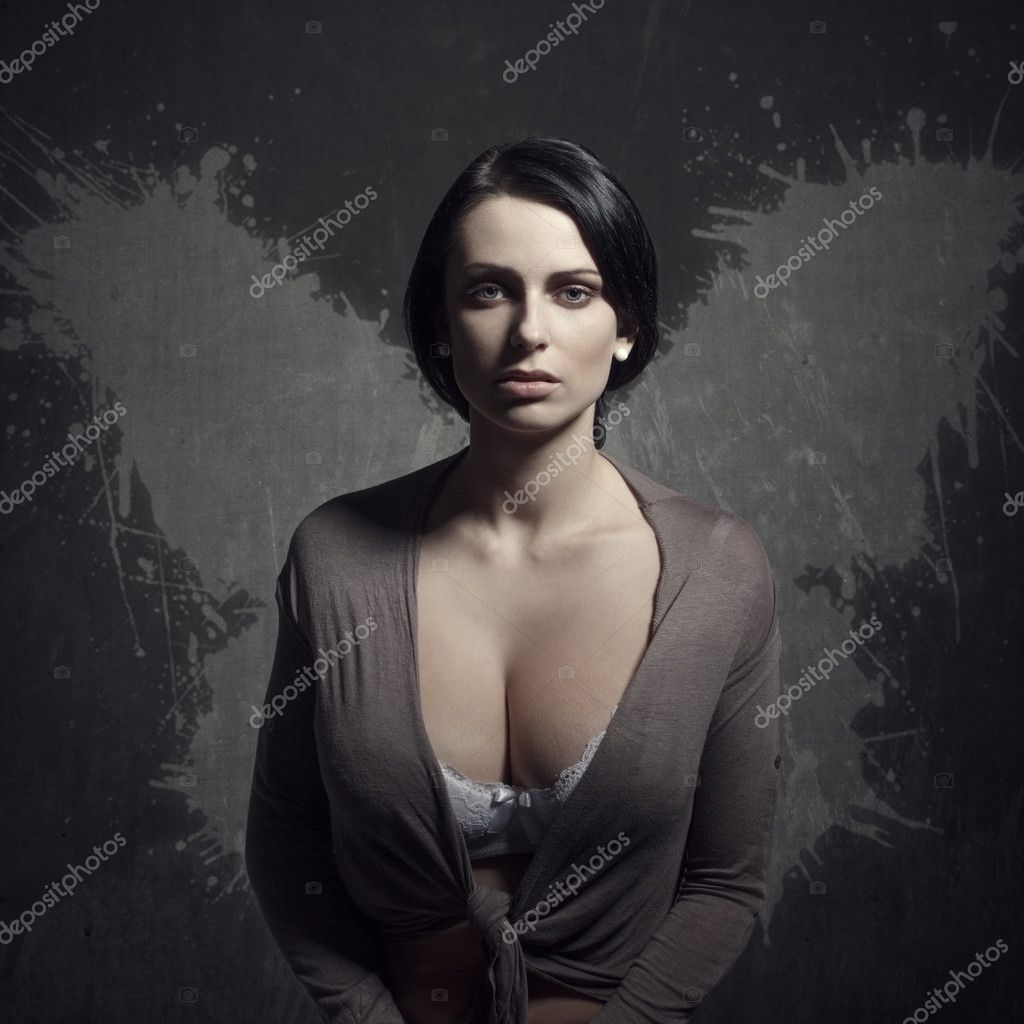Neglected woman with wings — Stock Photo © sakkmesterke #39837669
