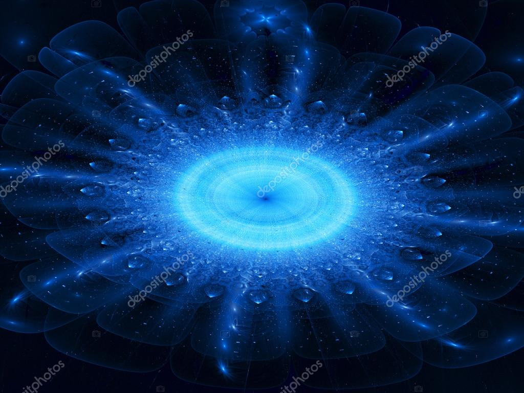 Abstract blue fantasy Stock Photo by ©sakkmesterke 47295049