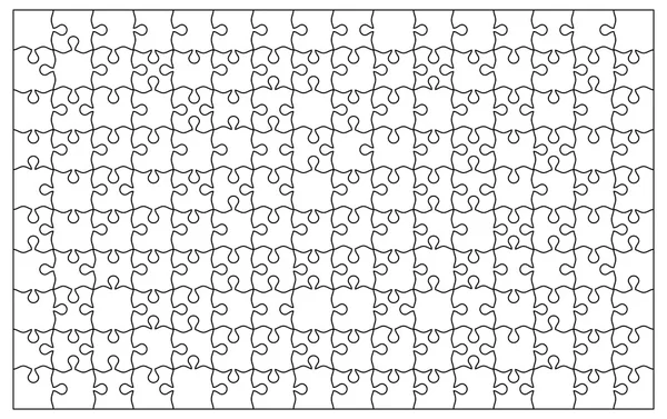 Blank transparent color background jigsaw puzzle vector Stock Vector ...