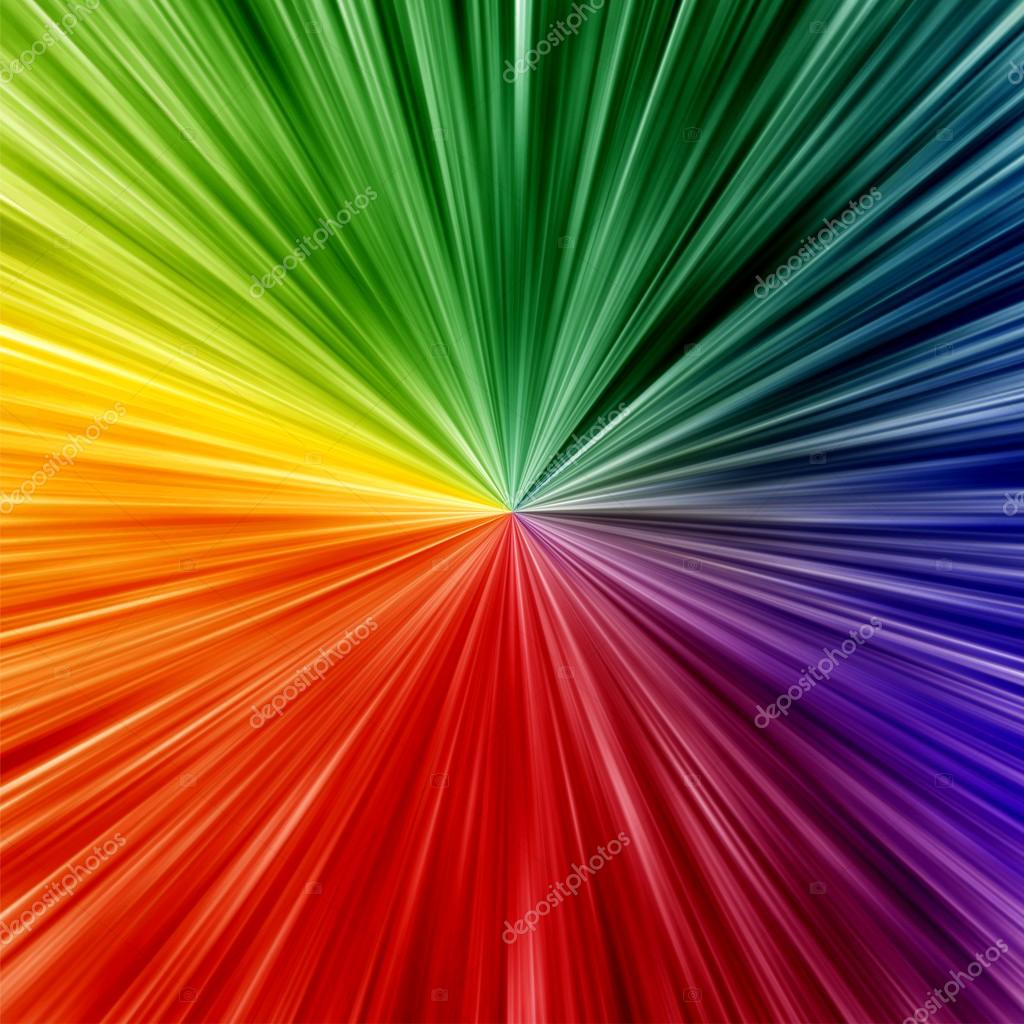 Art rainbow colors abstract zoom background — Stock Photo © Dragovich ...