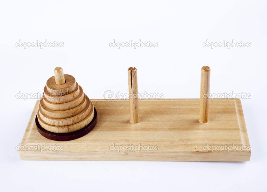 Towers of hanoi Stock Photo by ©markrhiggins 14946263