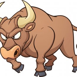 Bull cartoon Stock Photos, Royalty Free Bull cartoon Images | Depositphotos