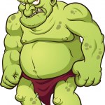 Fat troll — Stock Vector © memoangeles #22852368