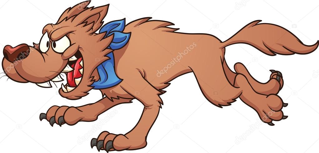 Clipart De Loup Qui Court Petite Salamandre N° 33 : Il était Une