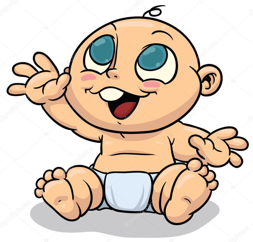 Bebê de desenho animado — Vetor de Stock © memoangeles #26430753