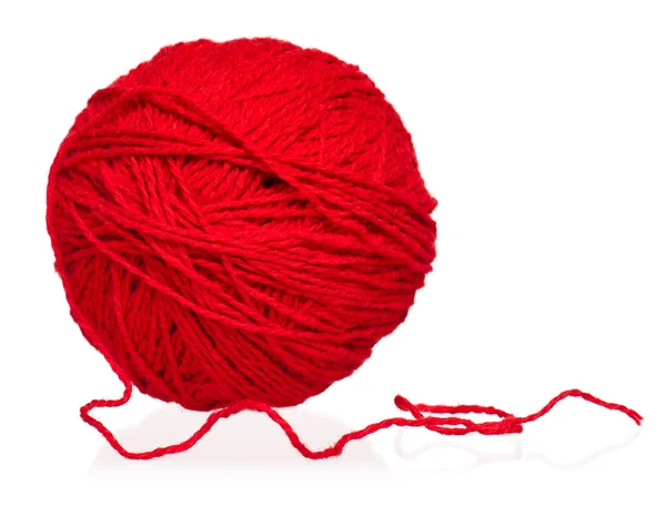 Ball of red yarn Stock Photo by ©nito103 56913083