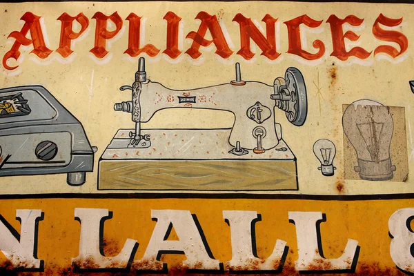 Indian sign repair shop - Stock Image - Everypixel