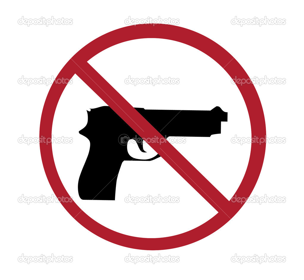 Sign - no guns Stock Photo by ©smontgom65 12074952