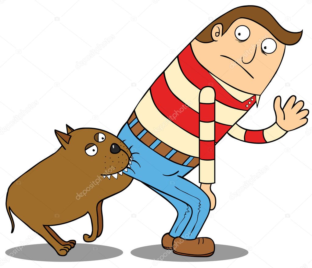 Beware of dog Stock Vector Image by ©zetwe #13561580