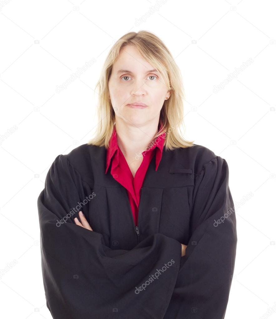 Jurist in black robe — Stock Photo © gwolters #14240661