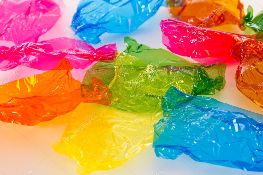 Candy Wrappers Trash