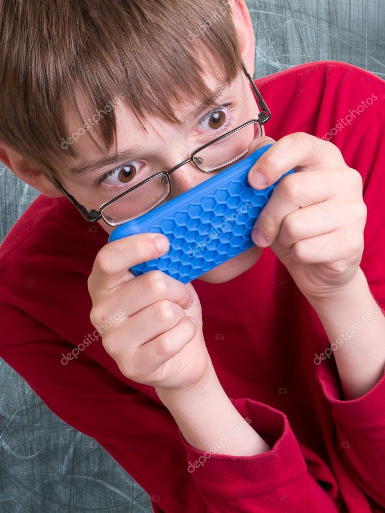 Student playing video games Stock Photo by ©dogfordstudios 12432131
