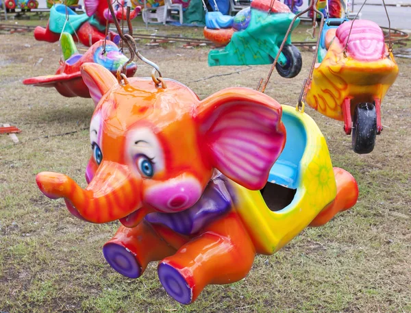 Carousel Elephant — Stock Photo © bennyartist #13596665