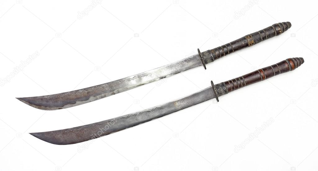 Two swords Stock Photo by ©bennyartist 49374207