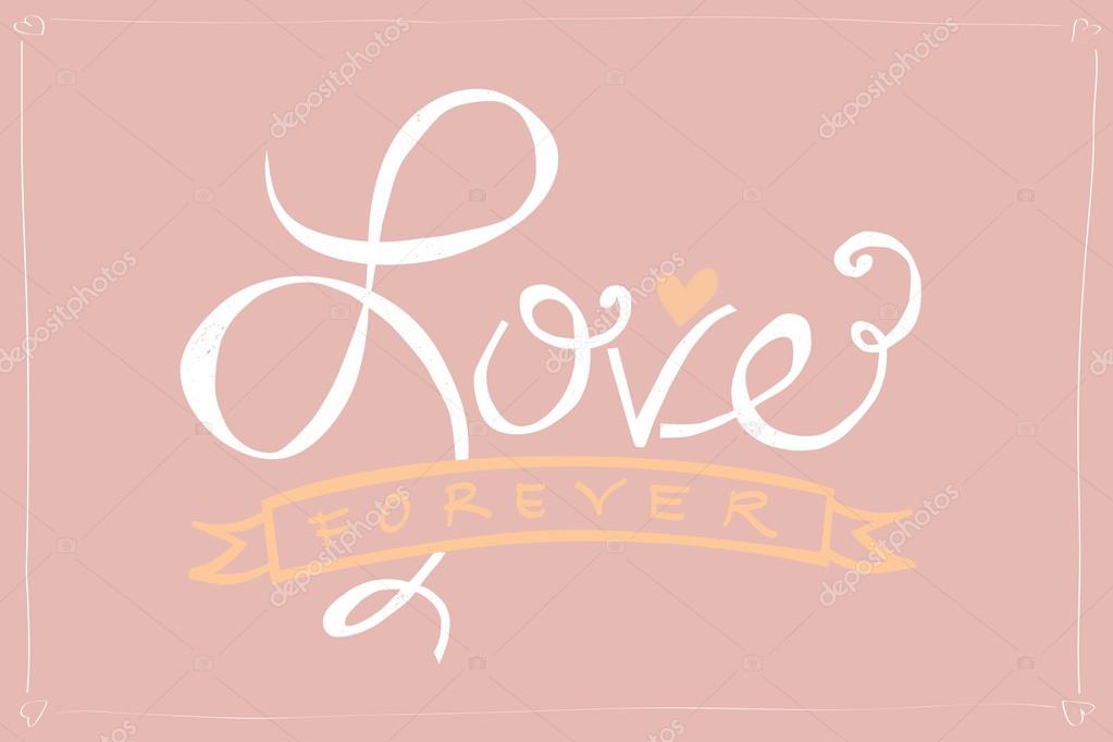 Love Forever Stock Vector Image by ©JaynaB #18828321