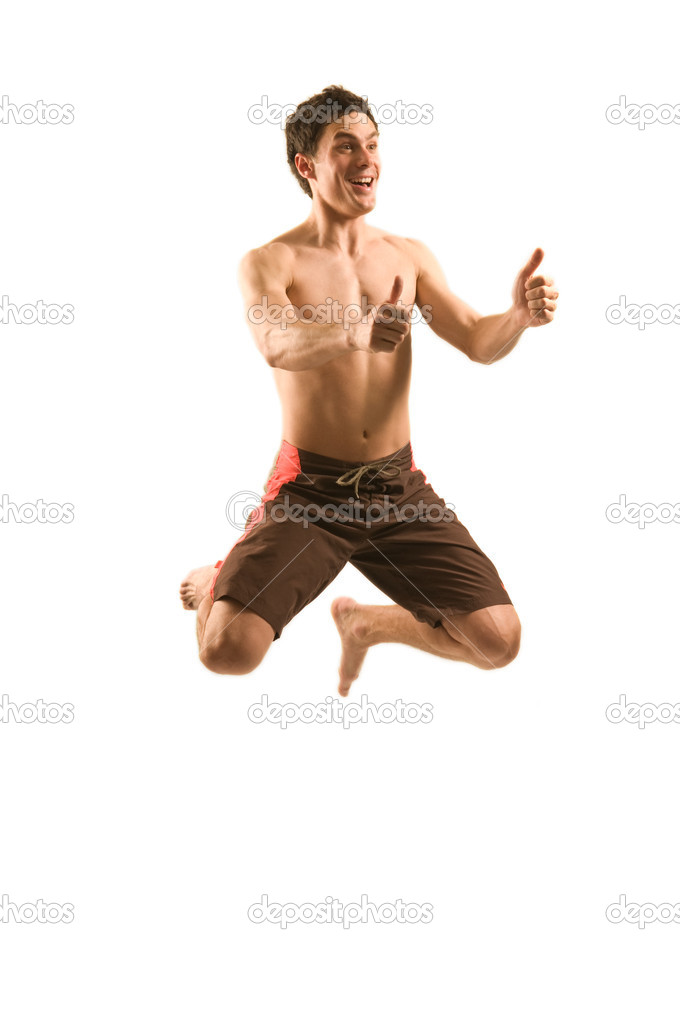 Active Young Man Stock Photo by ©vojtechvlk 13178319