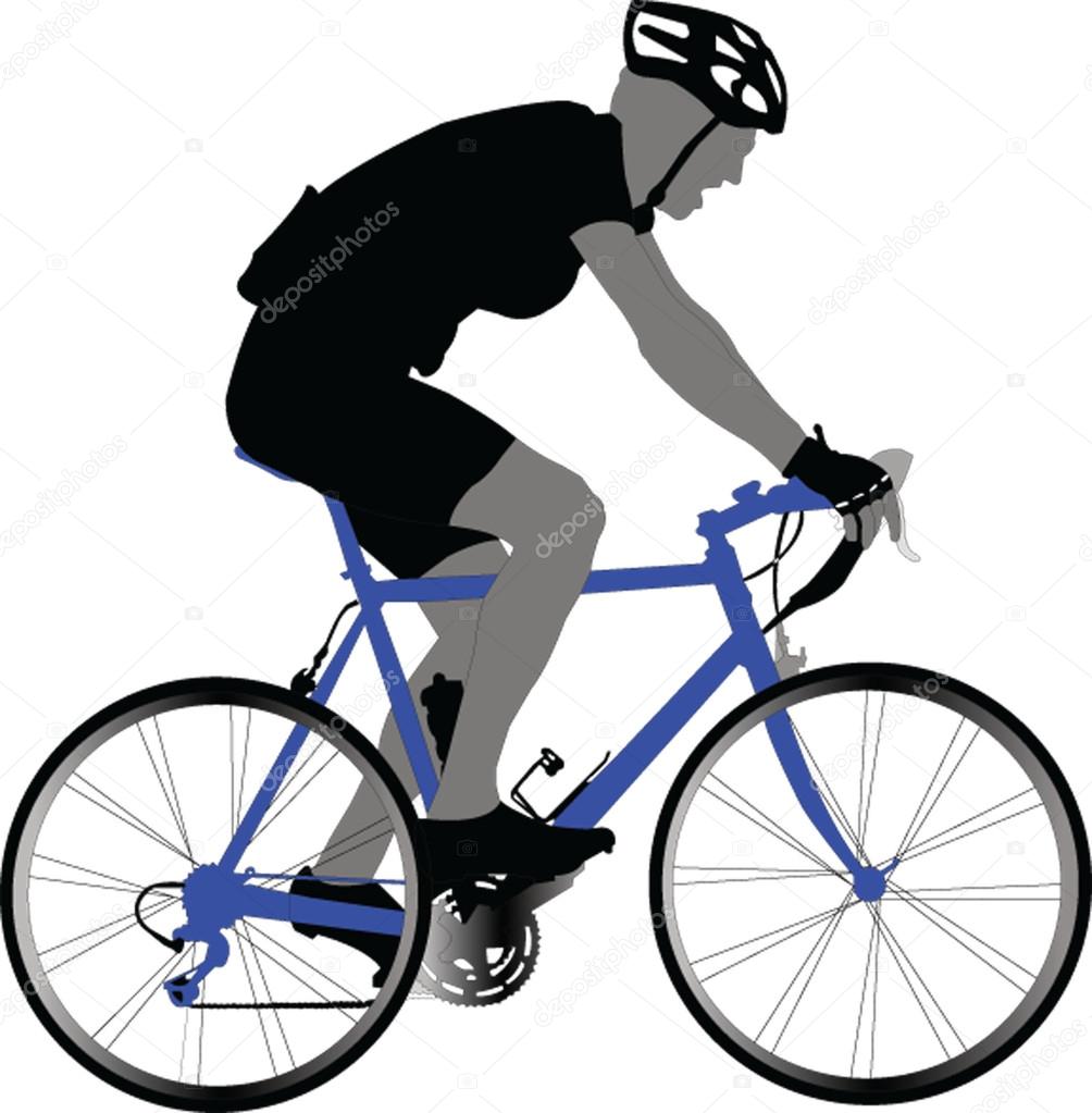 Bike racer - vector Stock Vector Image by ©excess118 #40670295
