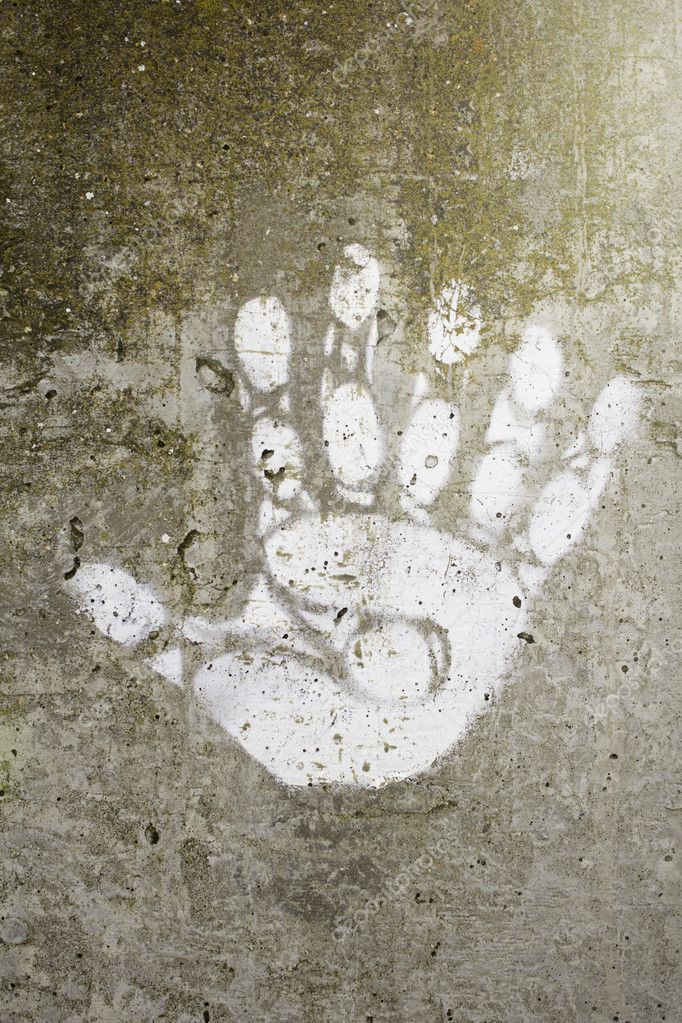 Hand imprint — Stock Photo © celiafoto #18544795