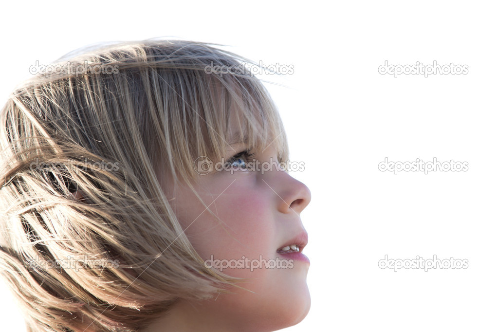 Litte girl with look of awe Stock Photo by ©pohreen 13407235