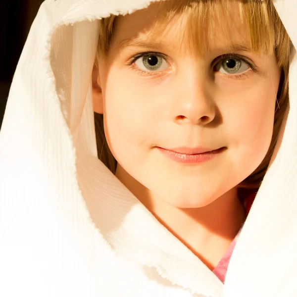 Little Girl Getting Ready for Nativity Play Stock Photo by ©pohreen ...
