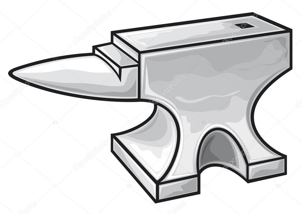 Vector anvil — Stock Vector © Tribaliumivanka #12676985