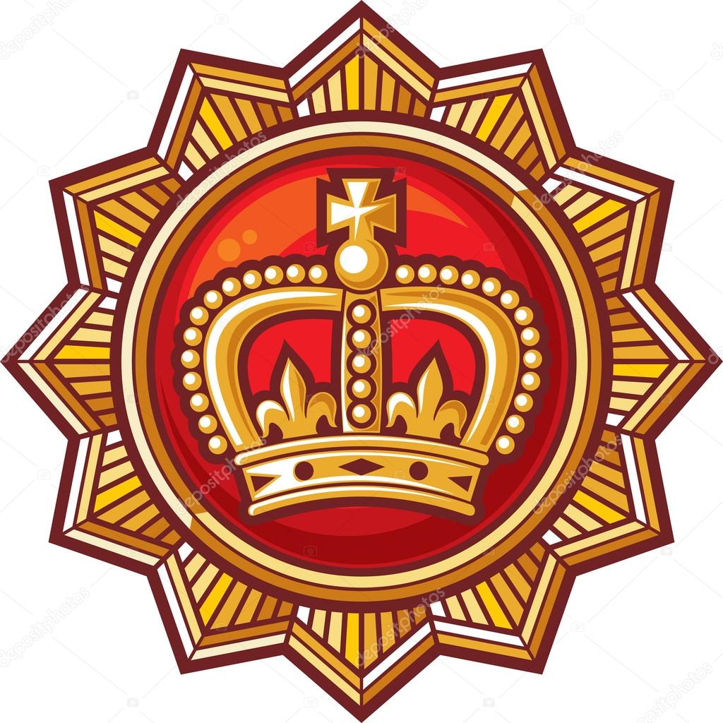 Crown badge Stock Vector Image by ©Tribaliumivanka #26762335