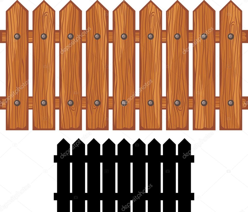 Reja de madera — Vector de stock © Tribaliumivanka #26765301