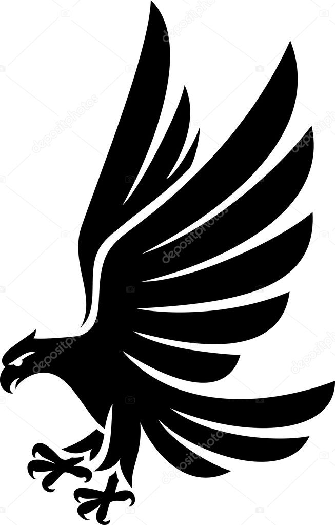 Águila vector, gráfico vectorial © Tribaliumivanka imagen #26979295
