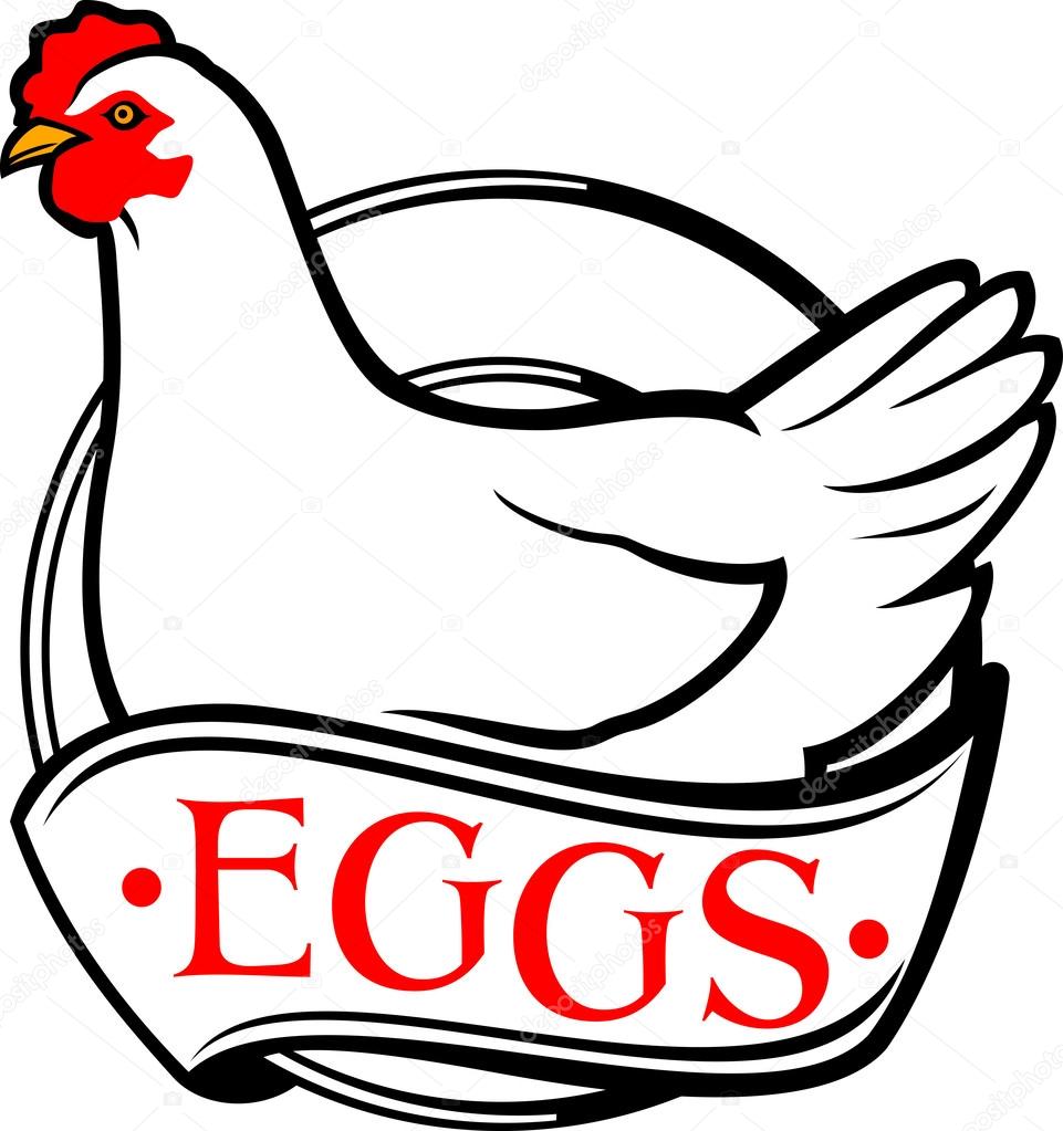 Egg farm (chicken egg design, label) Stock Vector by ©Tribaliumivanka ...