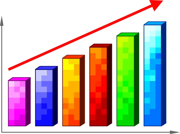Illustration of bar graph | Stock Images Page | Everypixel