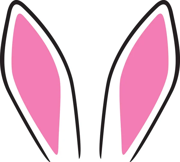 Orejas de conejo imágenes de stock de arte vectorial | Depositphotos