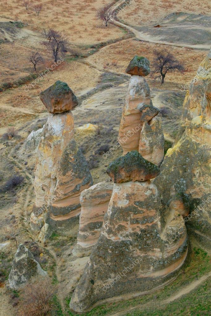 Stone formations in cappadocia, turkey Stock Photo by ©volare2004 12619539