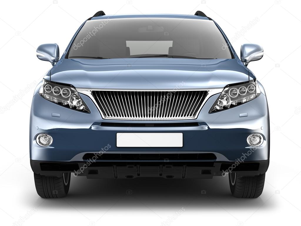 Front view of blue suv car – Stock Editorial Photo © Vladimiroquai ...