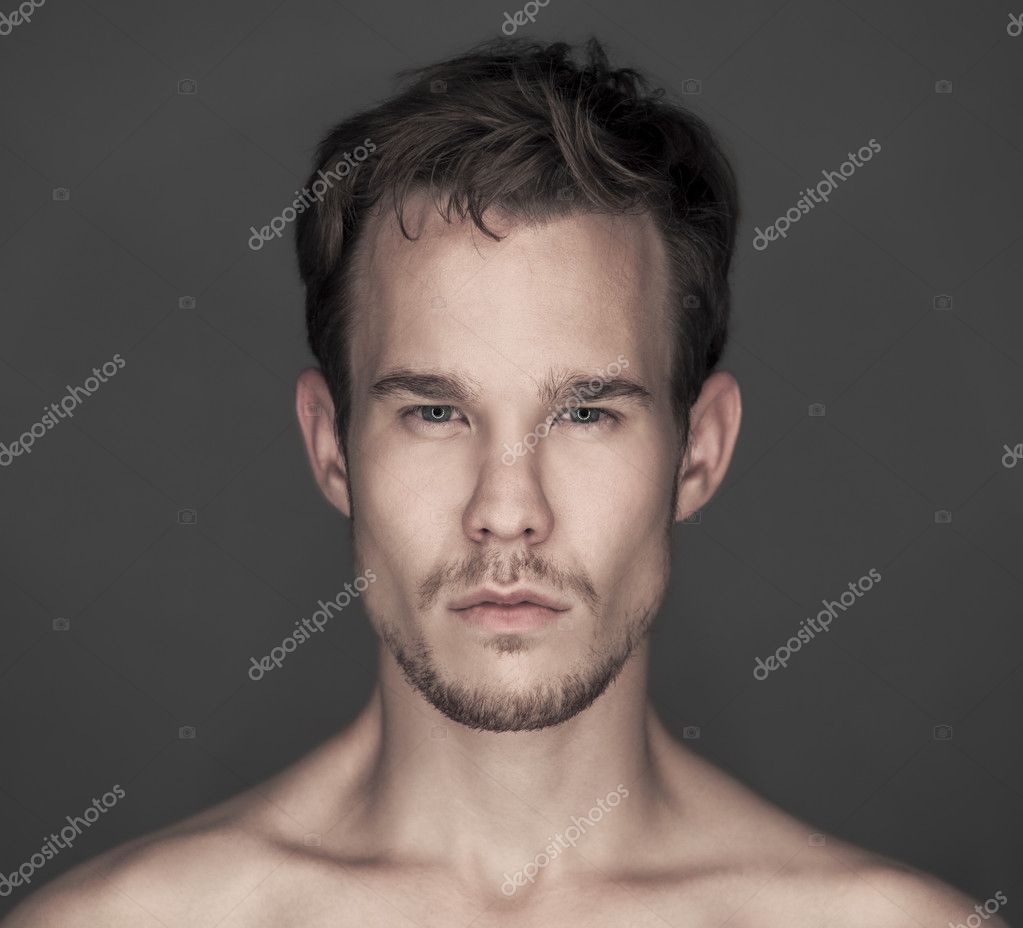 Young man face Stock Photo by ©wtamas 13159713