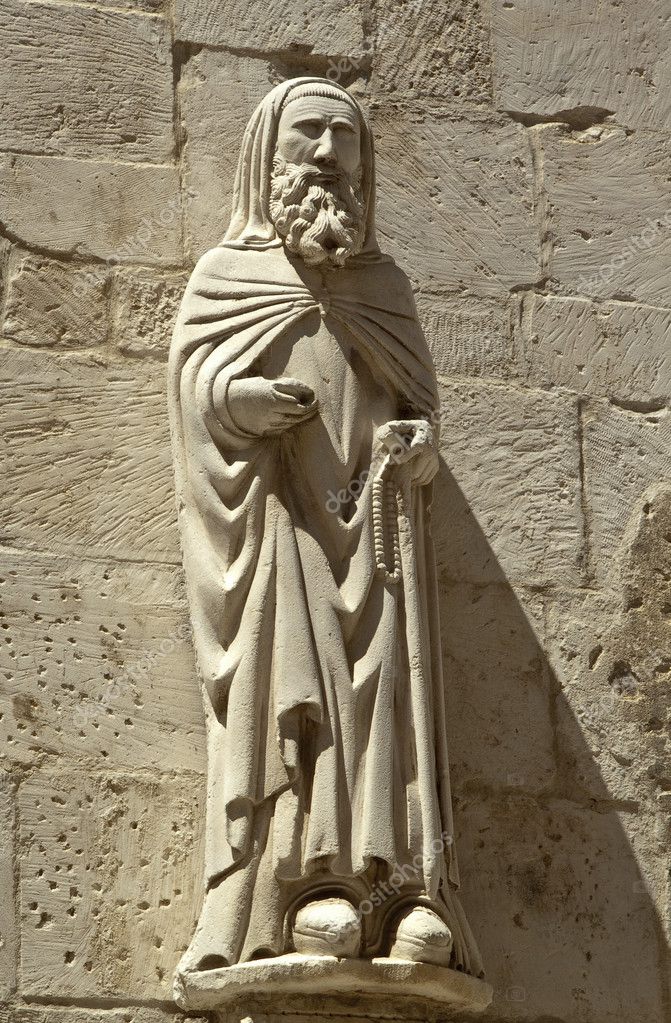 Cleric statue ⬇ Stock Photo, Image by © marzolino #50314713