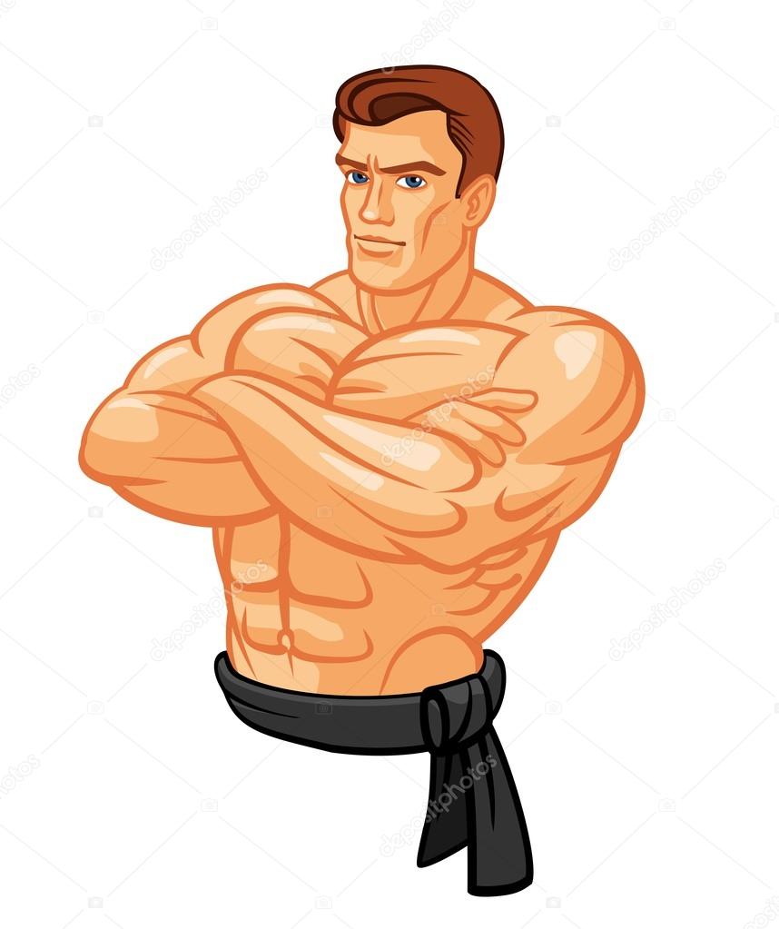 Strong Man Stock Vector By ©vitd 24868789
