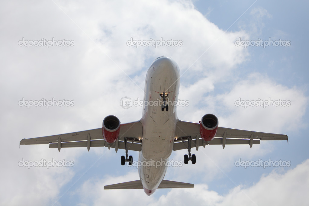 Plane underneath view 1 — Stock Photo © dmediapro #12173722