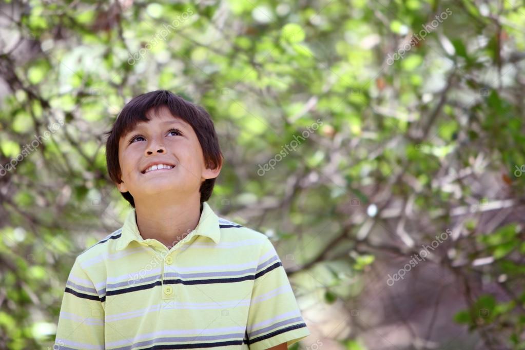 Boy in the forest series Stock Photo by ©dmediapro 26007783