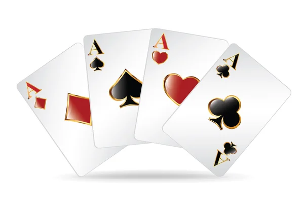 4 ases imágenes de stock de arte vectorial | Depositphotos
