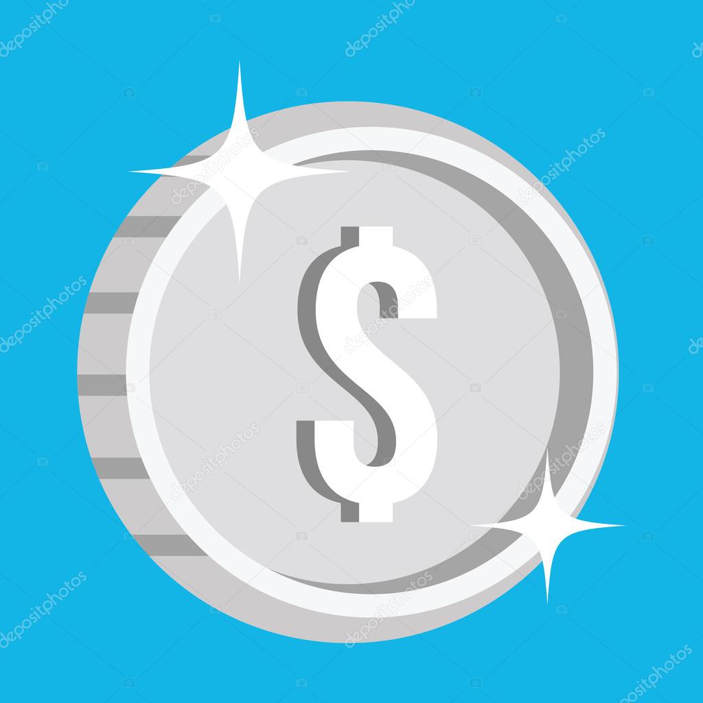 Silver Coin Icon