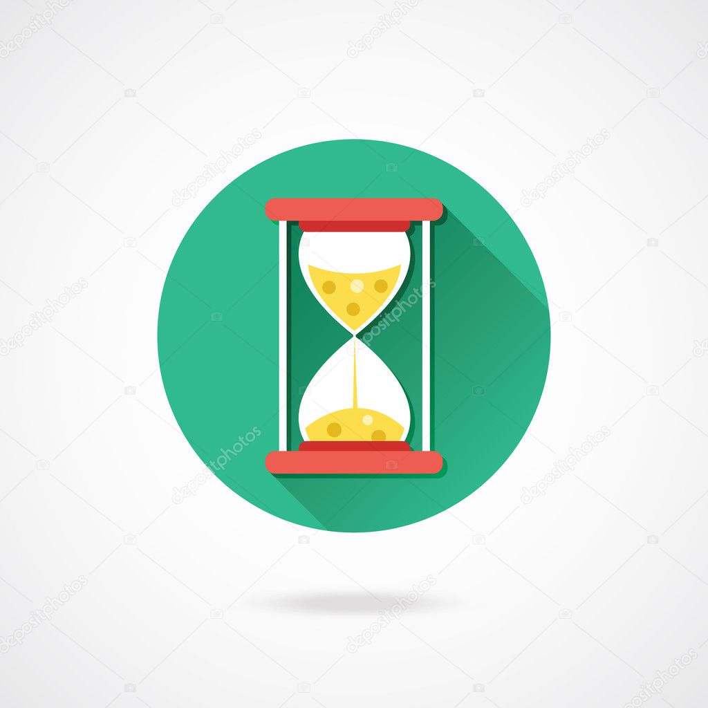 Vector Hourglass Icon Stock Vector by ©magurok5 34271205