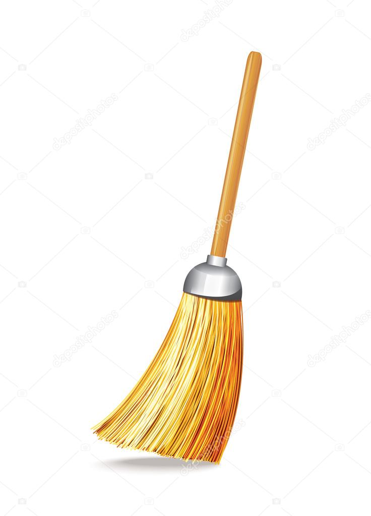 Escoba Vector de stock #35486533 de ©magurok5